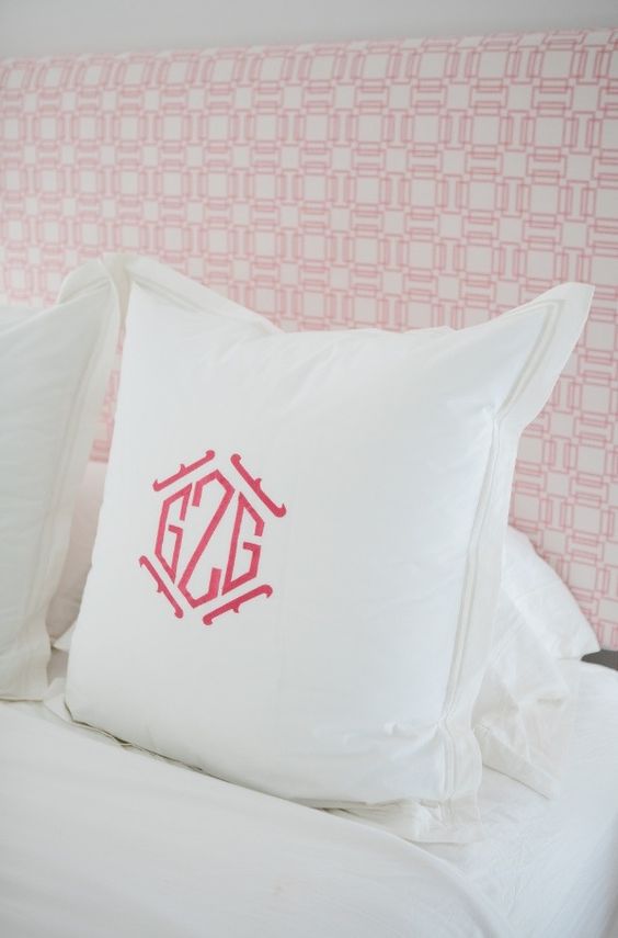 THE BEST MONOGRAMMED BEDDING | Design Darling