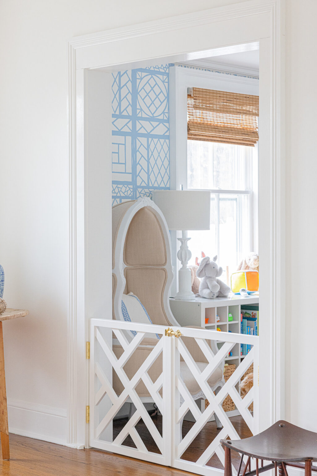 OUR CHIPPENDALE BABY GATES | Design Darling