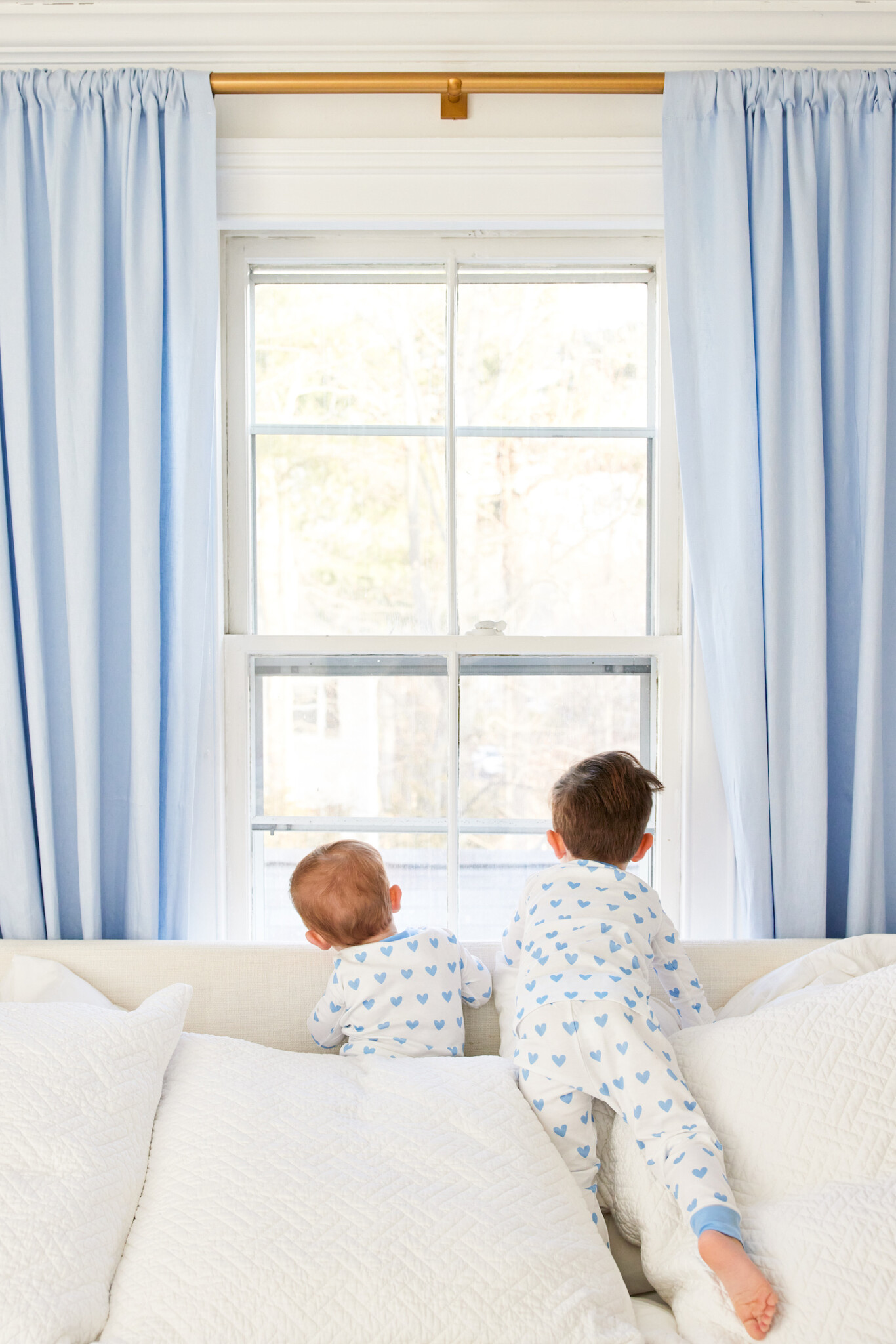 BLUE HEART LAKE PAJAMAS | Design Darling