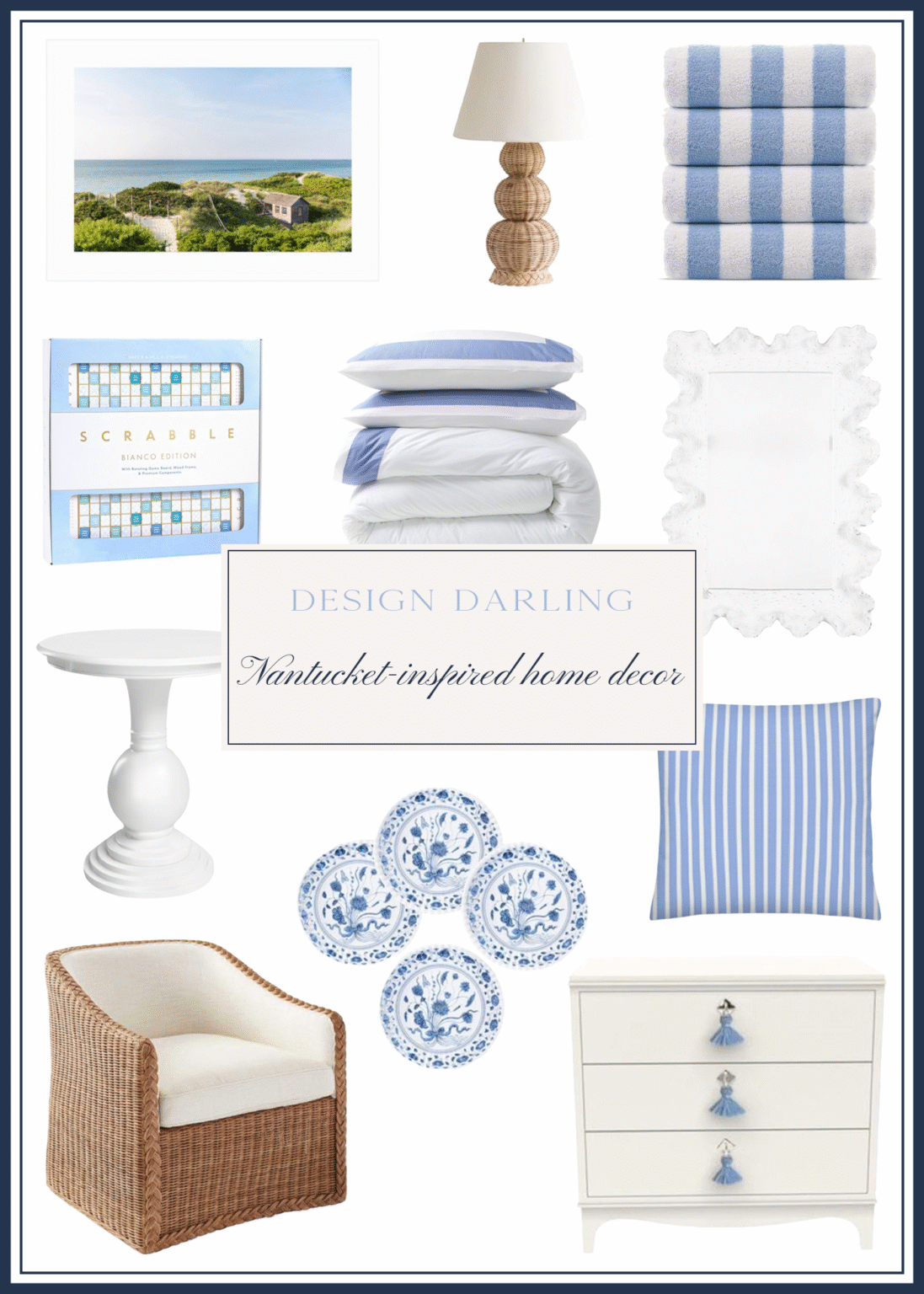 NANTUCKET-INSPIRED HOME DECOR | Design Darling